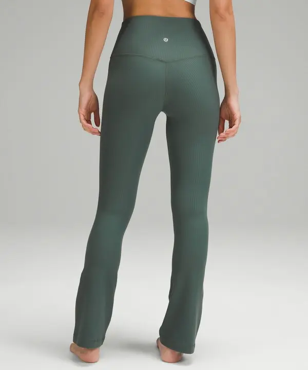 Lululemon Align™ High-Rise Ribbed Mini-Flare Pants Extra Short